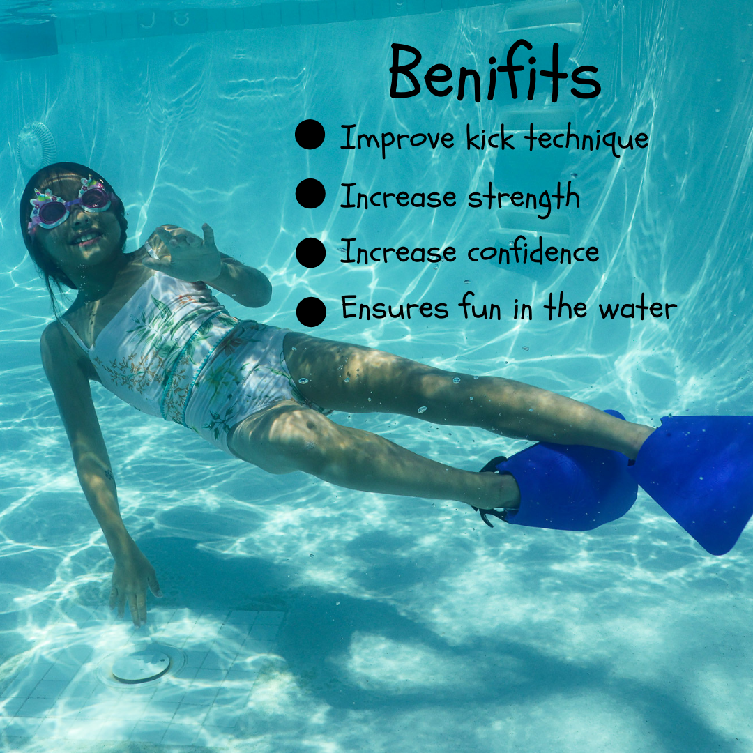 The Boost Flipper-Children's Swimming Flippers